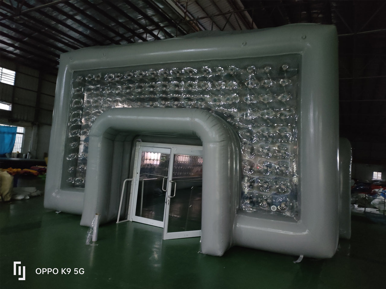 Transparent Inflatable Hangar Tent For Engine Mantanence – airsplendid